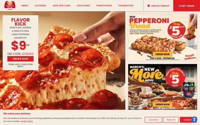 Marco's Pizza Promo Codes - 10% Off (Verified) Jun 2025