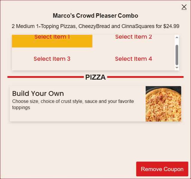 Marco's Pizza Coupon Codes (6 Verified) - $10 Off May 2025