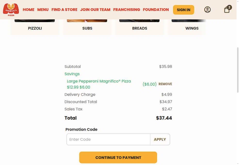 Marco's Pizza Promo Codes - 30% Off (3 Verified) Mar 2026