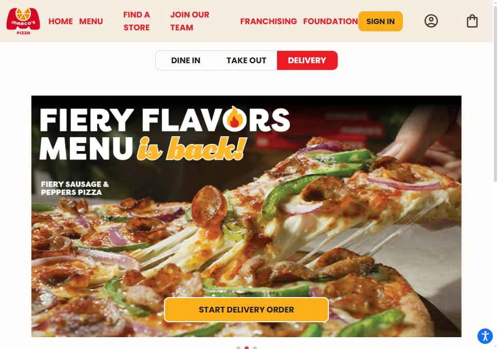 Marco's Pizza Promo Codes - 5% Off (2 Verified) Dec 2025