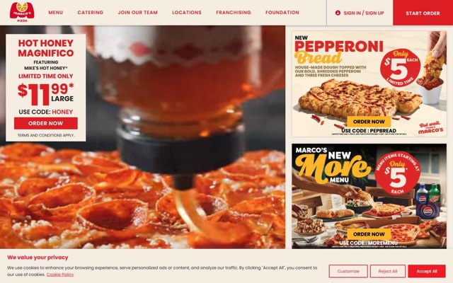 Marco's Pizza Promo Codes - 10% Off (Verified) Jul 2025