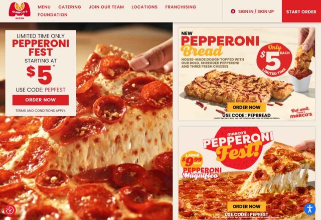 Marco's Pizza Coupon Codes (7 Verified) - $5 Off May 2025