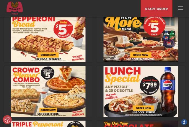 Marco's Pizza Coupon Codes (7 Verified) - $5 Off May 2025