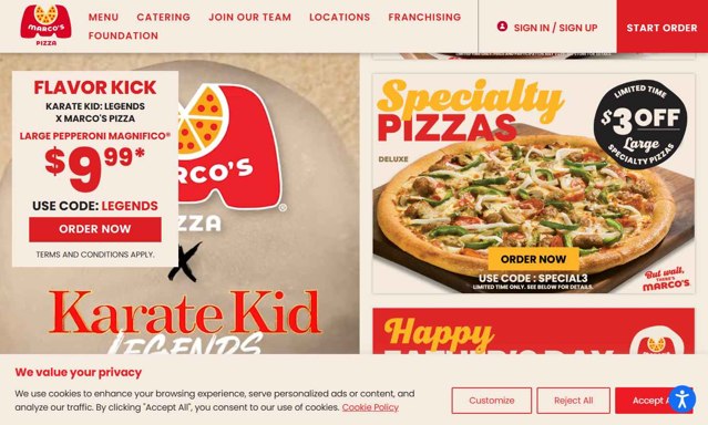 Marco's Pizza Promo Codes - 10% Off (Verified) Jun 2025