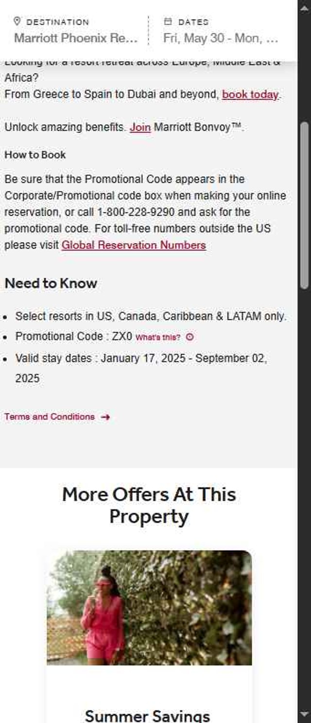 Marriott Bonvoy Promo Codes - $70 Off Jun 2025