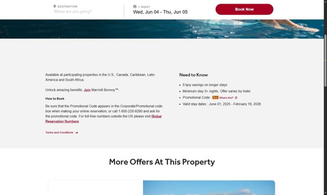 Marriott Bonvoy Promo Codes - $70 Off Jun 2025