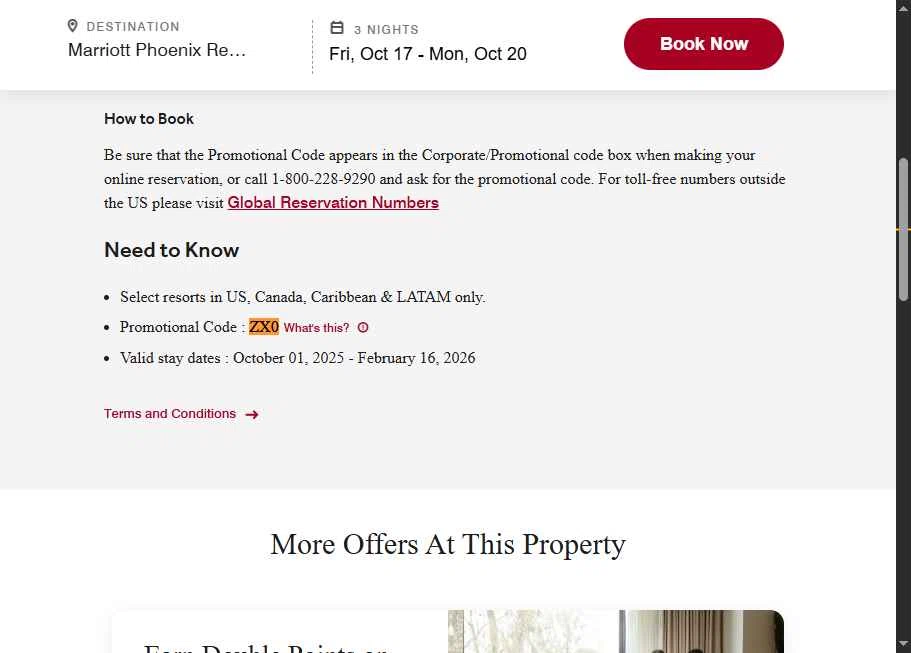 Marriott Bonvoy Promo Code - 20% Off (Verified) Nov 2025