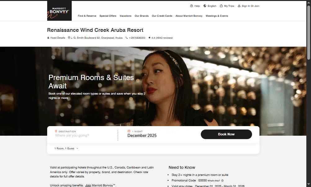 Marriott Bonvoy Promo Code - 25% Off (Verified) Jan 2026