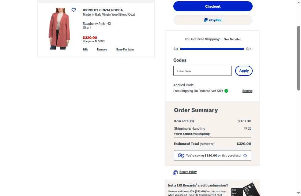 Marshalls + Free Ship Coupons & Discounts Feb 2026