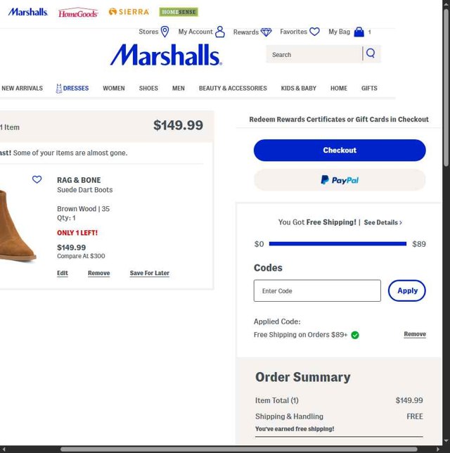 Marshalls Promo Codes - 50% Off Sep 2025