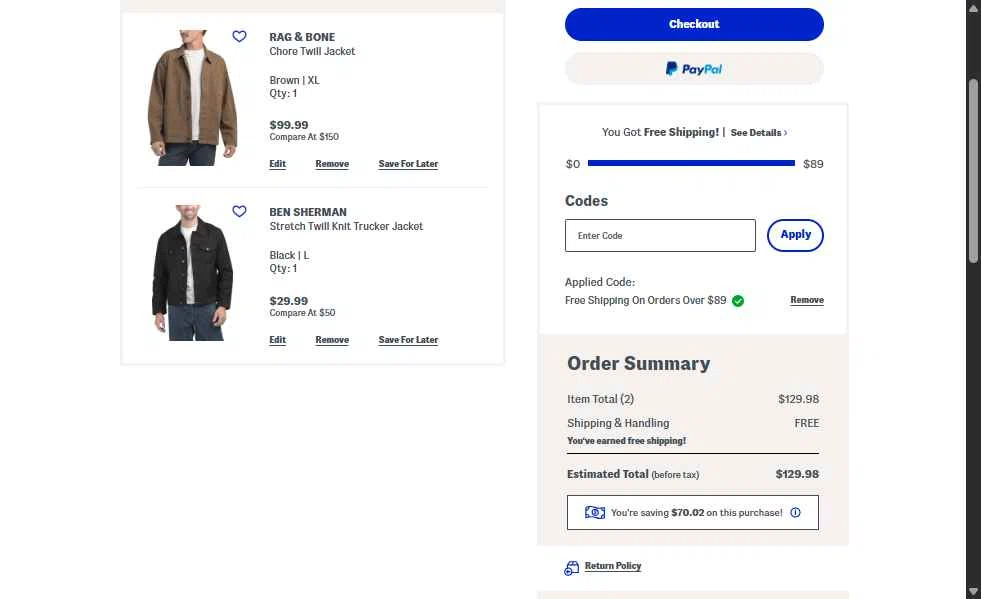 Marshalls Sitewide Coupons & Discounts January 2026