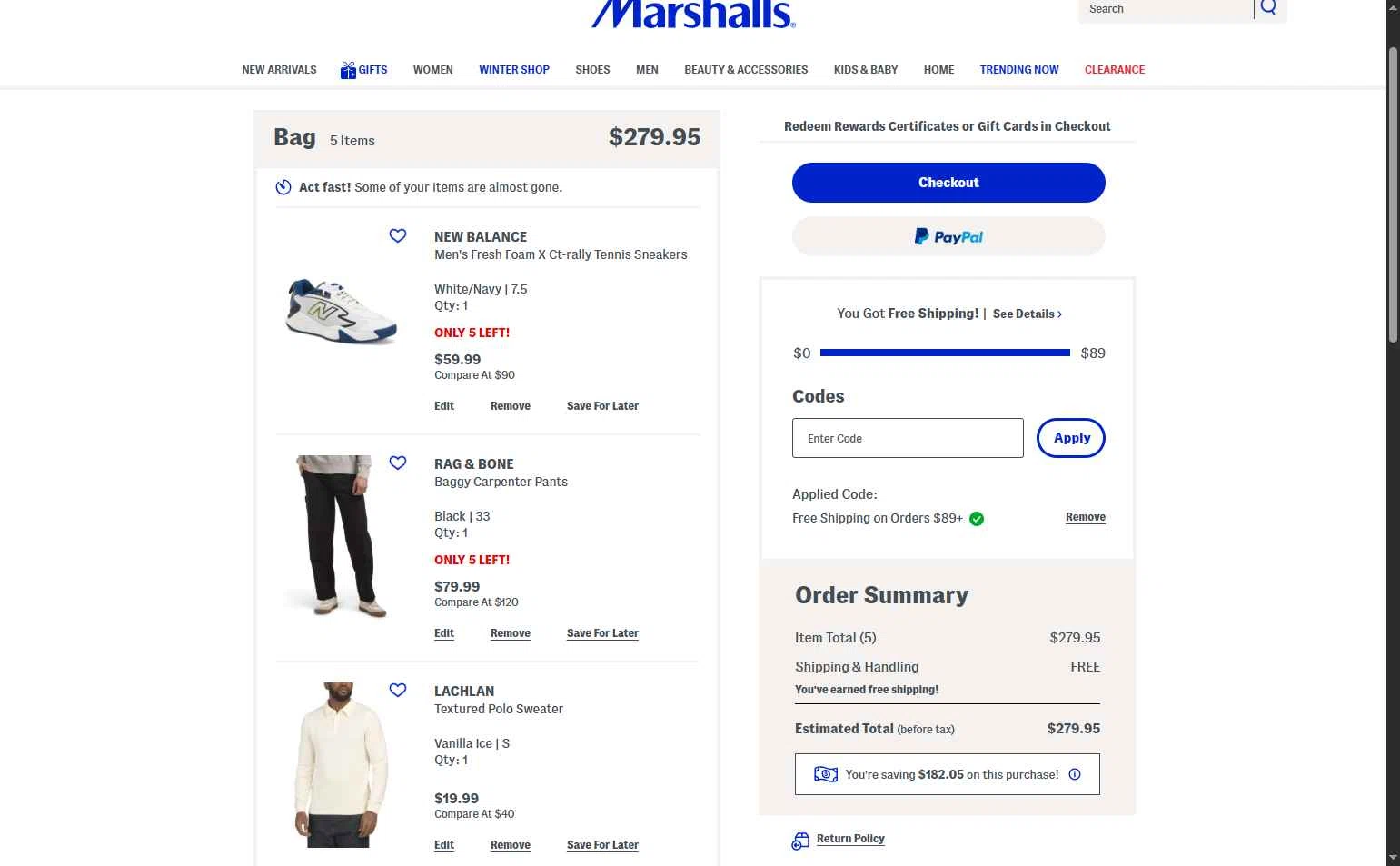 Marshalls Promo Codes - 50% Off (3 Verified) Dec 2025