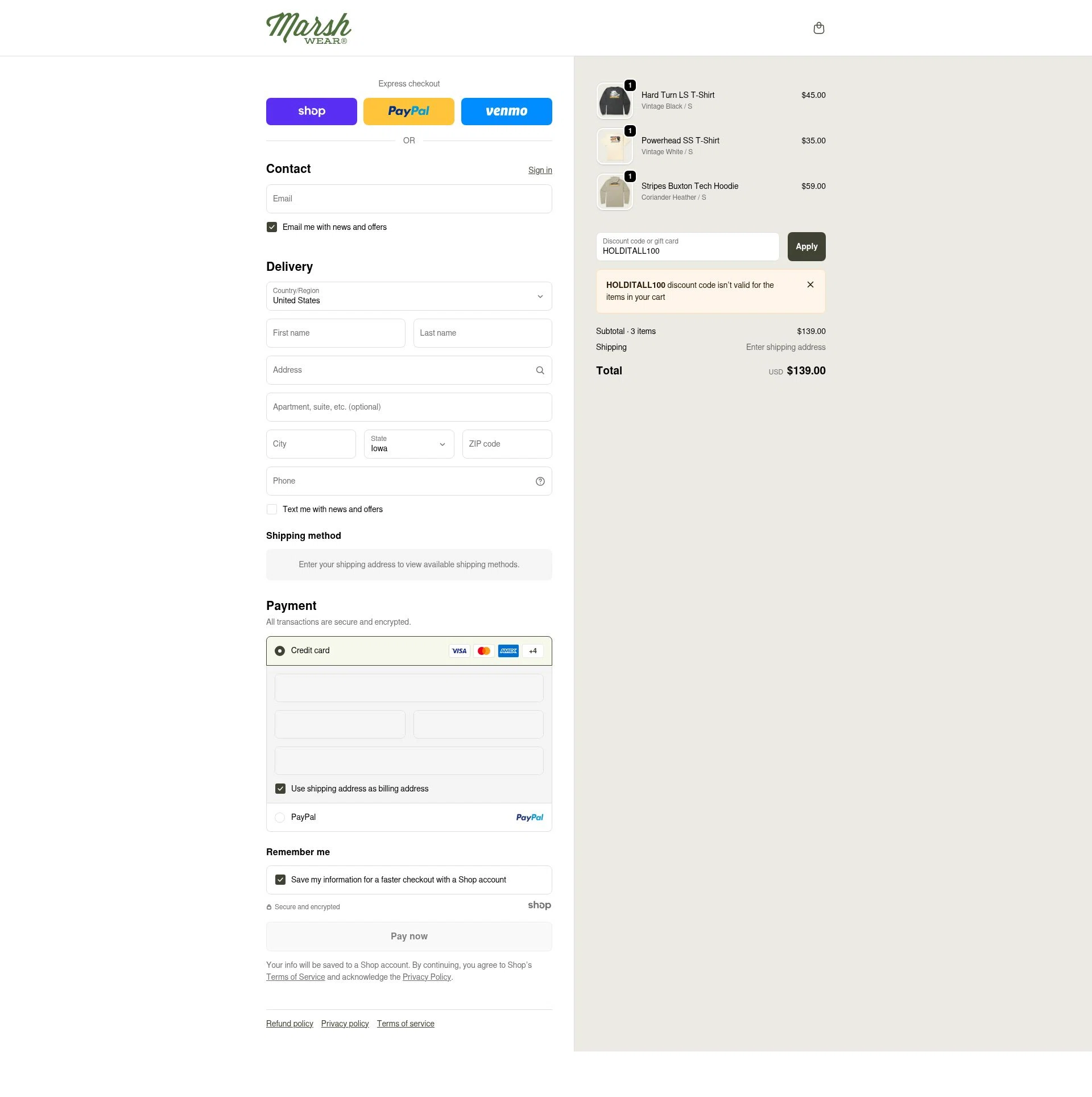 Marsh Wear Promo Codes - 15% Off (2 Verified) Dec 2025