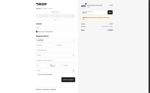 Drop Discount Codes - $10 Off (6 Verified) Sep 2025
