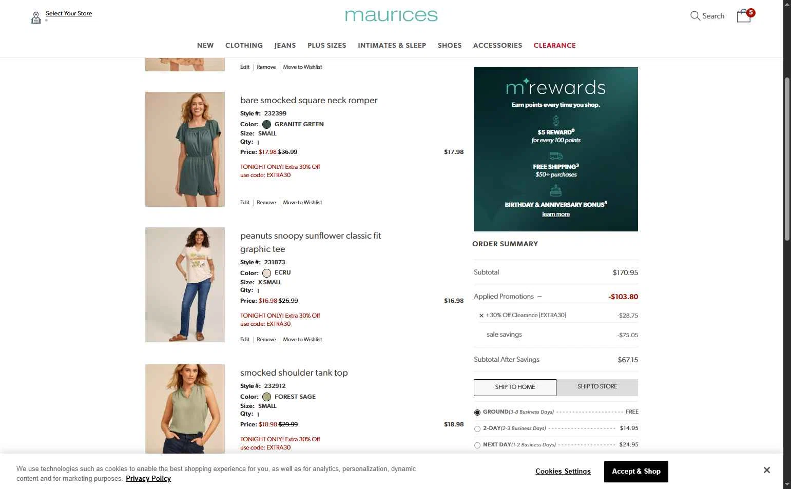 Maurices Promo Codes - 35% Off (3 Verified) Dec 2025