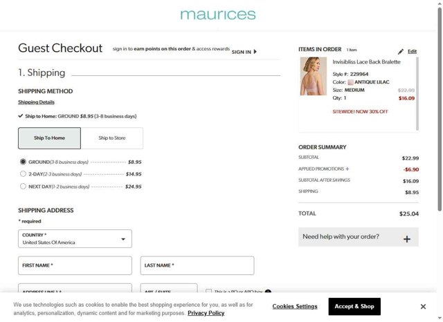 Maurices Discount Codes - $35 Off (2 Verified) Aug 2025