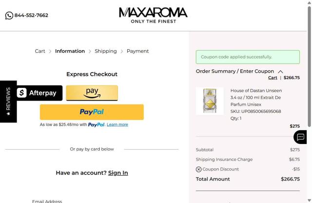 MaxAroma Promo Codes (22 Verified) - 10% Off w/Code Sep 2025