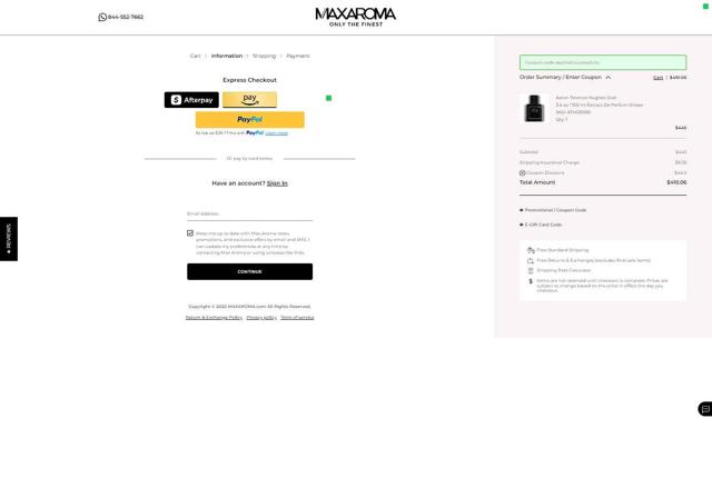MaxAroma Promo Codes (22 Verified) - 10% Off w/Code Sep 2025
