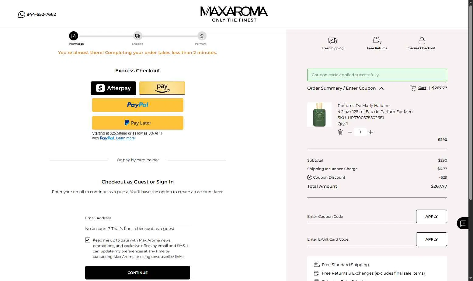 MaxAroma Promo Codes - 20% Off (30 Verified) Jan 2026