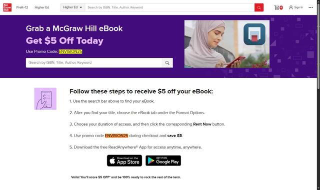 McGraw Hill Promo Codes - $5 Off (1 Verified) Oct 2025