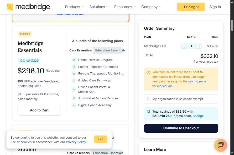 MedBridge Promo Codes - $150 Off (19 Verified) Jan 2026