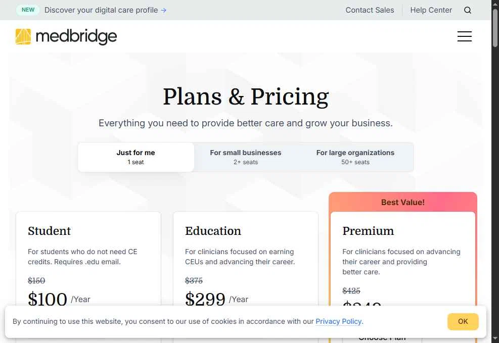 MedBridge Promo Codes - $100 Off (19 Verified) Jan 2026
