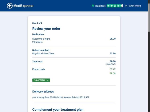 MedExpress UK Promo Codes - 15% Off (Verified) Oct 2025