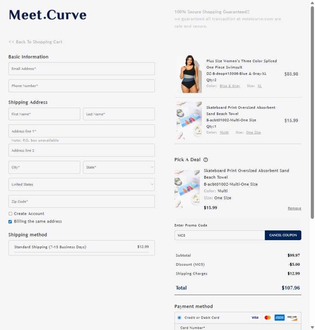 Meet.Curve Promo Codes (4 Verified) - 10% Off Aug 2025