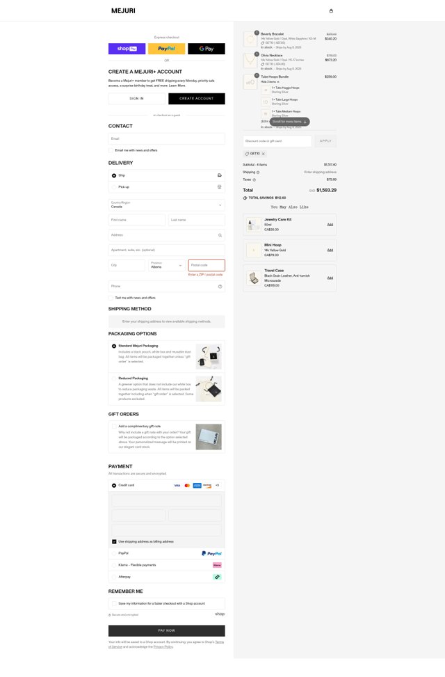 Mejuri Discount Codes - 10% Off (2 Verified) Aug 2025