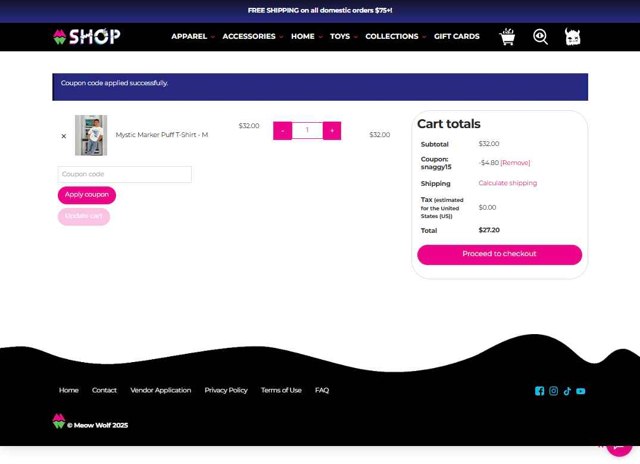 Meow Wolf Promo Codes (6 Verified) - 20% Off w/Code Sep 2025