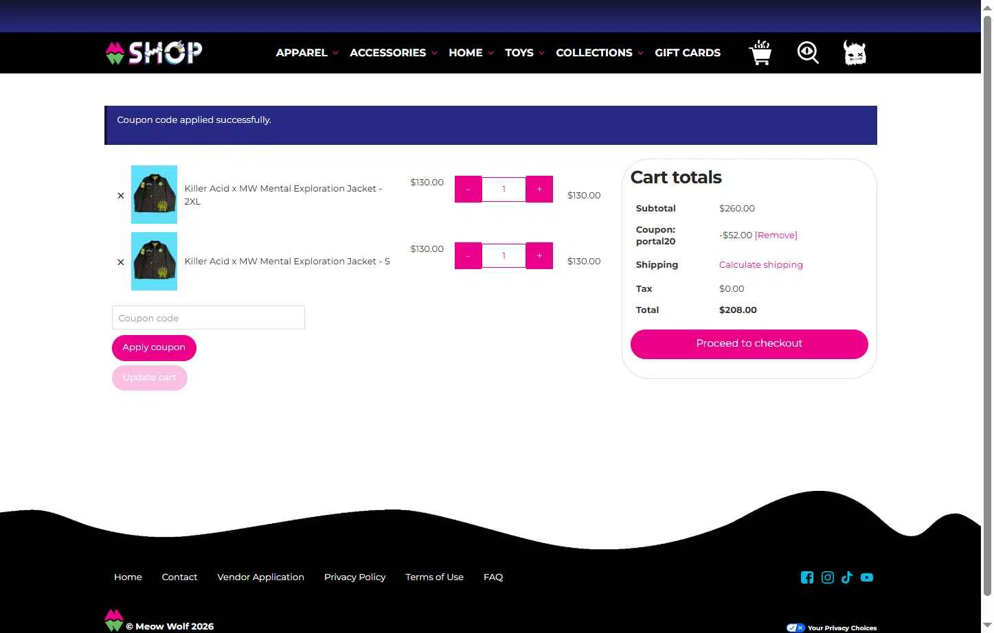 Meow Wolf Promo Codes - 20% Off (5 Verified) Jan 2026