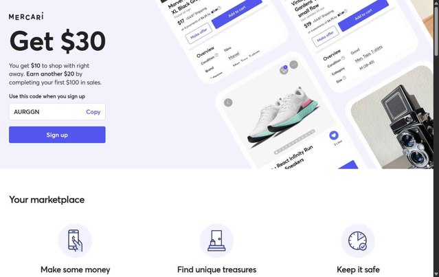 Mercari Coupon Codes (10 Verified) - $30 Off w/Code May 2025