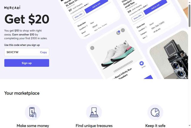 Mercari Promo Codes (10 Verified) - $30 Off w/Code Jul 2025