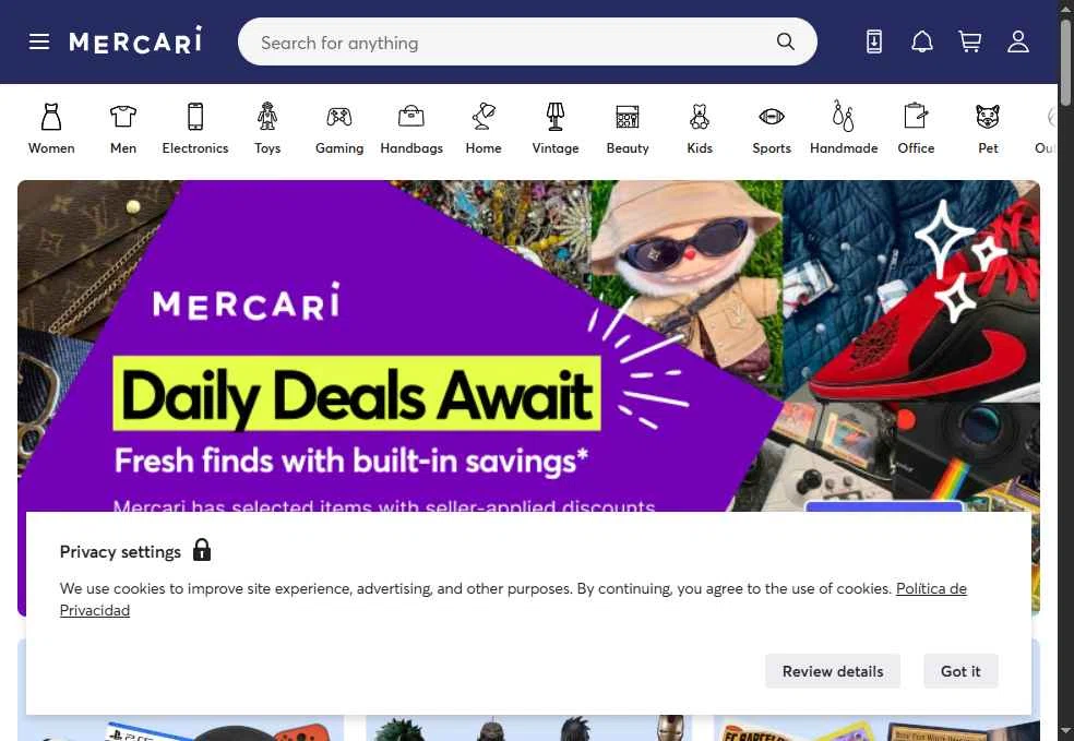 Mercari Promo Codes - $20 Off (23 Verified) Jan 2026