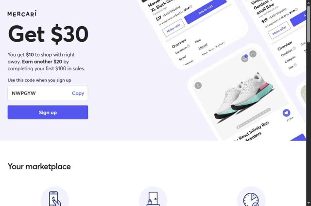 Mercari Coupon Codes (7 Verified) - 20% Off w/Code Apr 2025