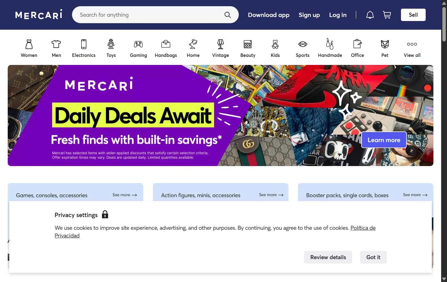 Mercari Promo Codes - $20 Off (22 Verified) Feb 2026