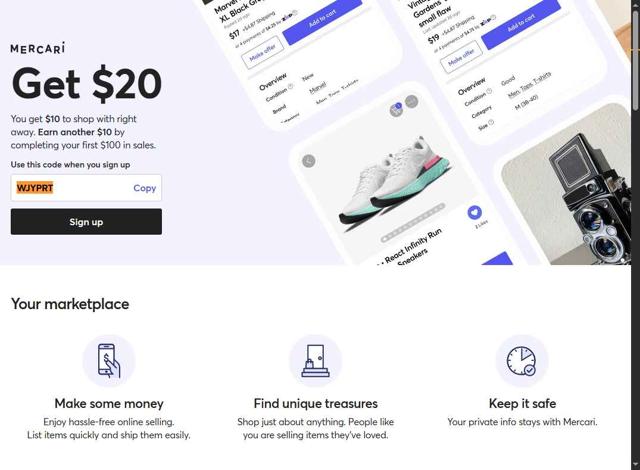 Mercari Promo Codes (20 Verified) - $30 Off w/Code Sep 2025