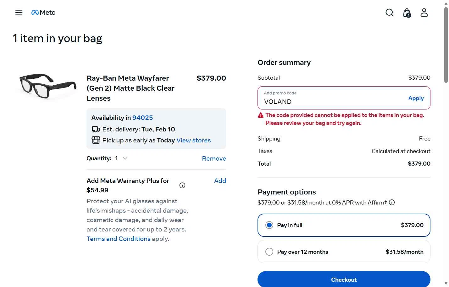 Meta Promo Codes - 10% Off (3 Verified) Mar 2026