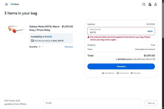 Meta Promo Codes (7 Verified) - 15% Off Sitewide Oct 2025