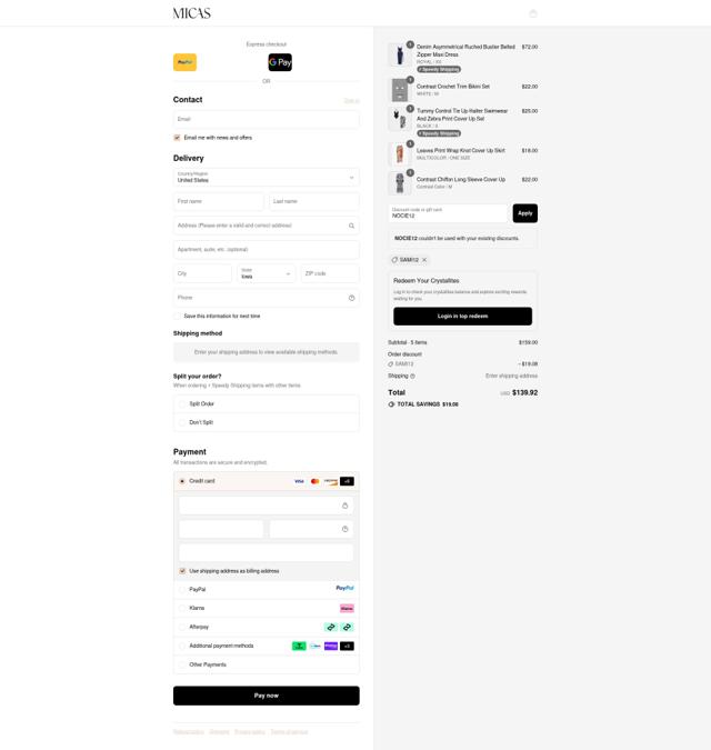 Micas Discount Codes - 15% Off (210 Verified) Sep 2025