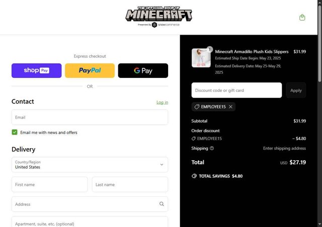 Minecraft Promo Codes (2 Verified) - 15% Off w/Code Jun 2025