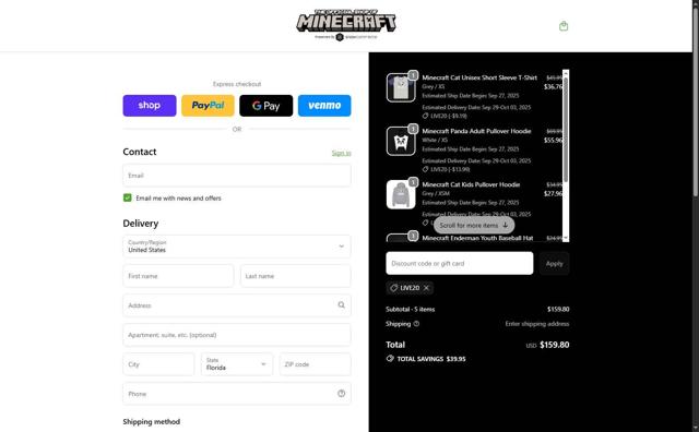 Minecraft Promo Codes (2 Verified) - 15% Off w/Code Oct 2025