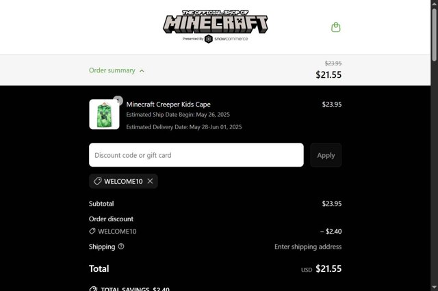 Minecraft Promo Codes (2 Verified) - 15% Off w/Code Jun 2025
