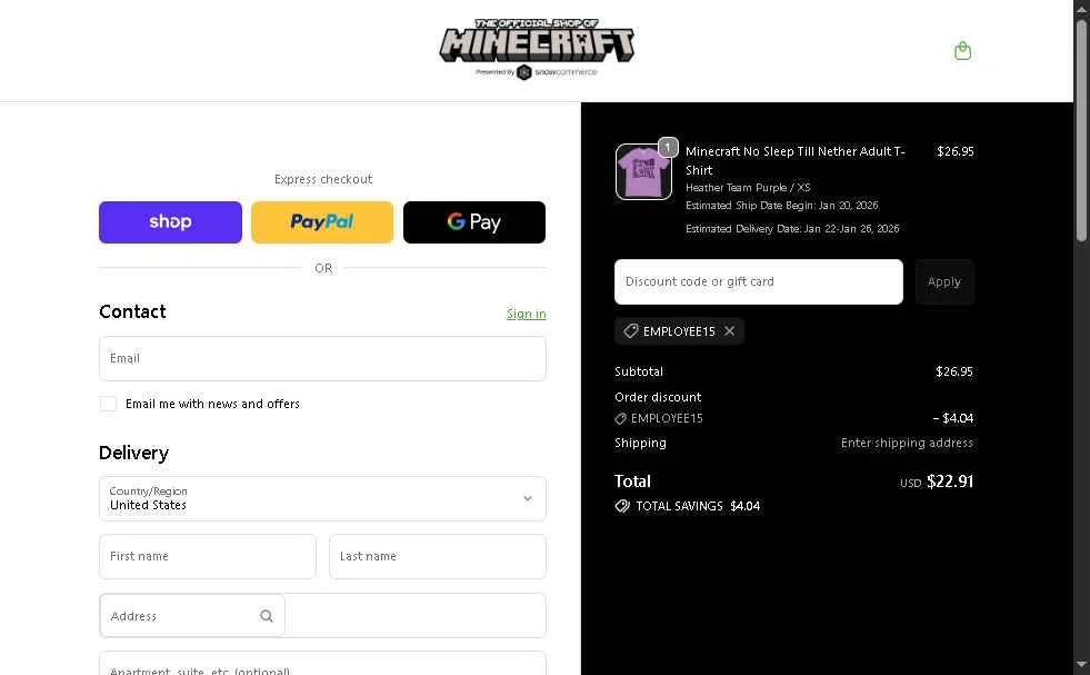 Minecraft Promo Codes - 15% Off (2 Verified) Jan 2026