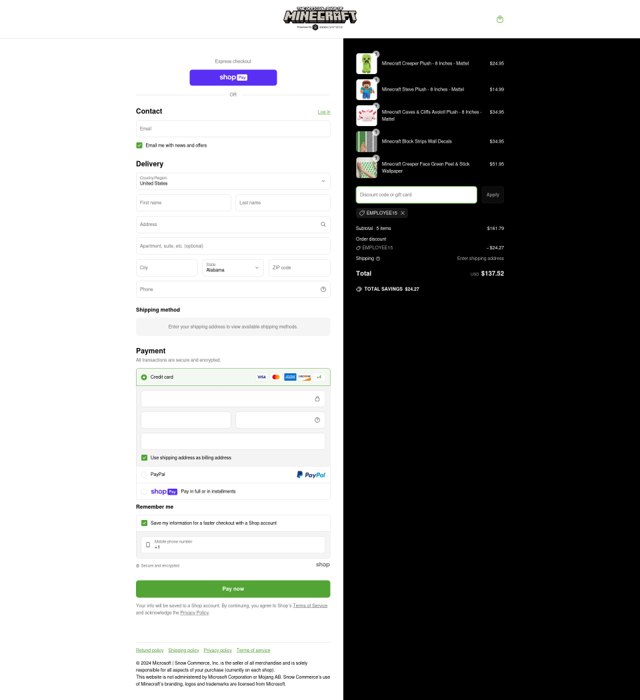Minecraft Promo Codes (2 Verified) - 15% Off w/Code Jun 2025
