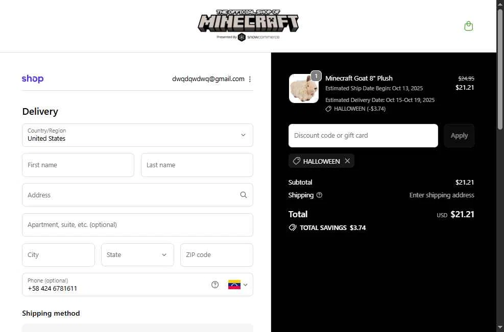 Minecraft Promo Codes (1 Verified) - 15% Off w/Code Oct 2025