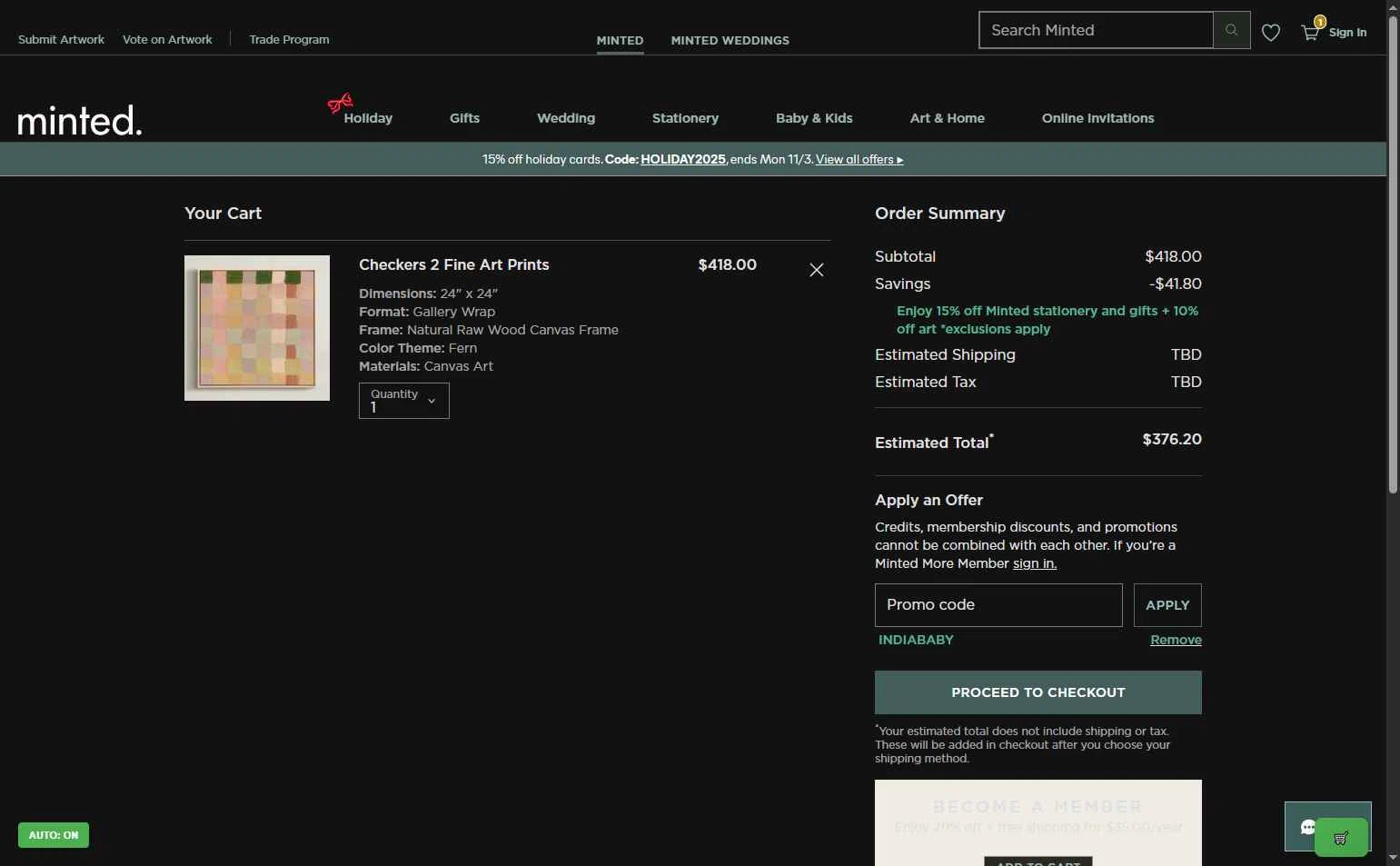 Minted Promo Codes - 25% Off (28 Verified) Nov 2025