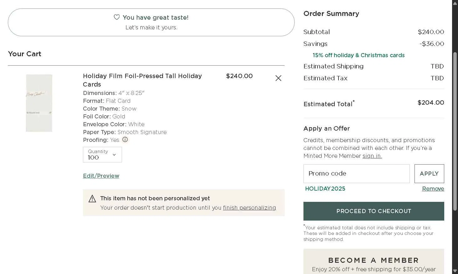 Minted Promo Codes - 25% Off (28 Verified) Nov 2025