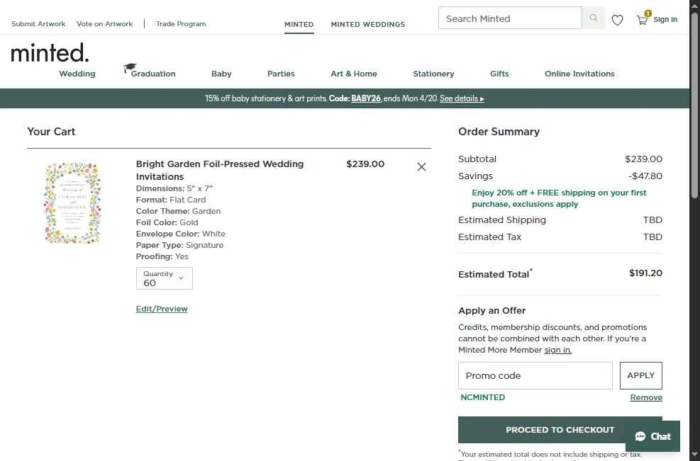 Minted Promo Codes - 20% Off (8 Verified) May 2026