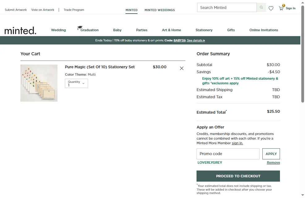 Minted Promo Codes - 25% Off (8 Verified) June 2026